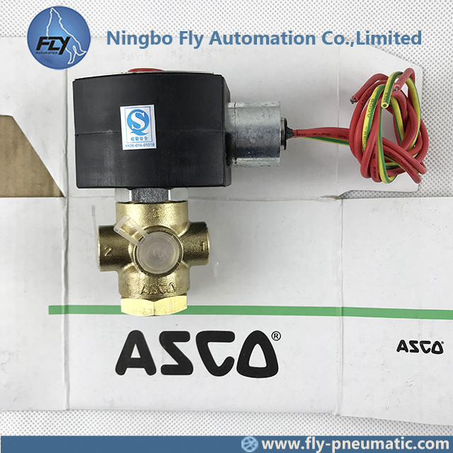 8320G174 EF8320G174 ASCO 8320 series 1/4 inch Brass Body High Flow General Service Solenoid ...