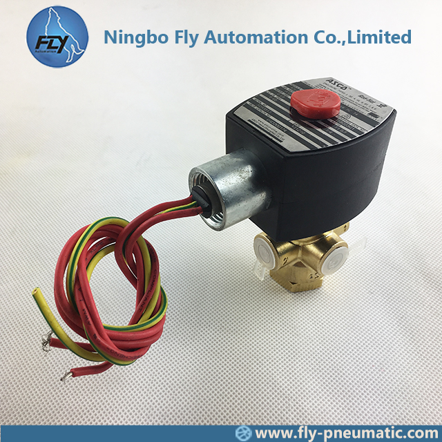 8320G174 EF8320G174 ASCO 8320 series 1/4 inch Brass Body High Flow General Service Solenoid ...