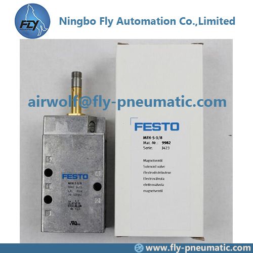 MFH-5-1/8 9982 Festo Tiger classic solenoid valve 5/2-ways pneumatic ...